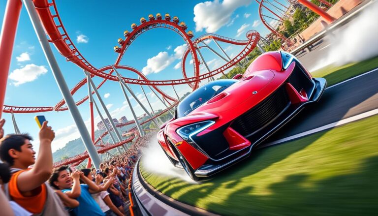 L'attraction la plus rapide du monde : un voyage à toute vitesse