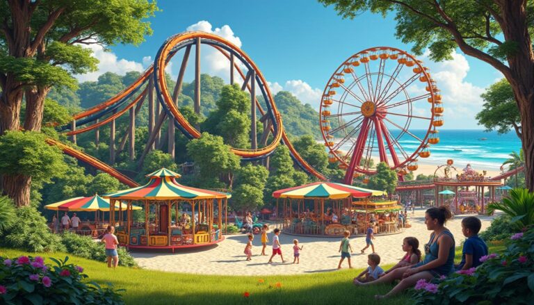 Évasion sauvage : l’aventure en forêt au Parc de la Mer de Sable